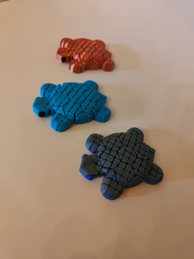 tender flexible turtle, articulated by Bacongo3D - MakerWorld