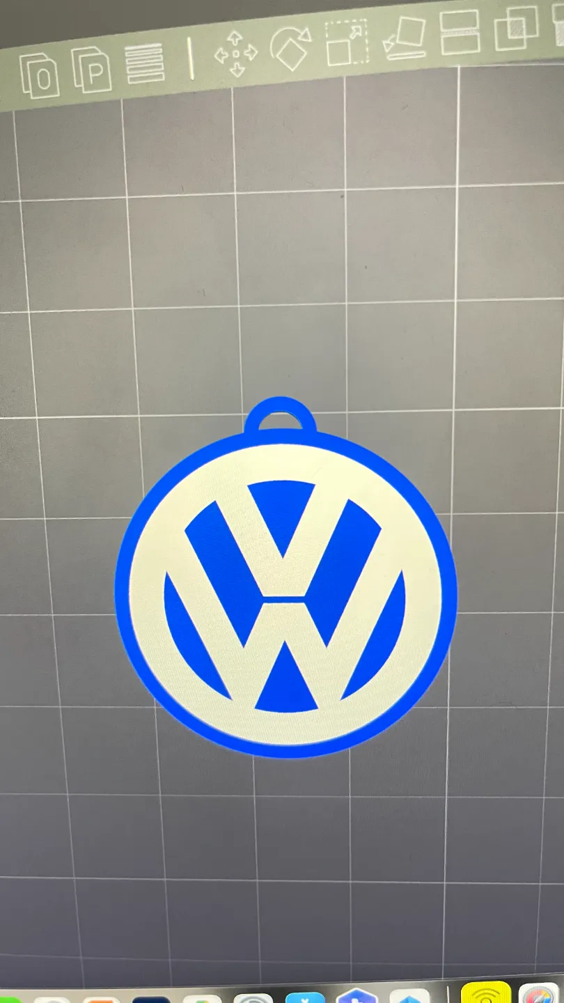 volkswagen VW keychain by Tala16 Help Stampa 3D Italia - MakerWorld