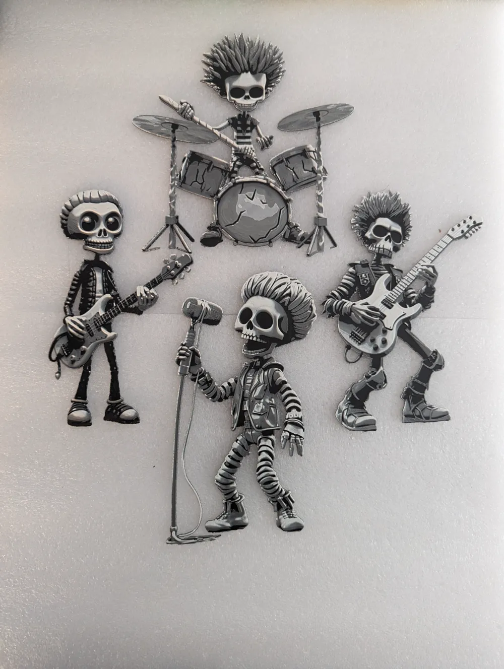 Skeleton Singer by Oper8ral - MakerWorld