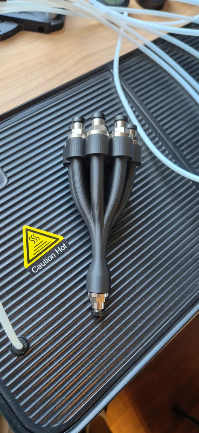 9 in 1 PTFE Tube Connector AMS Sunlu S4 Splitter by Wehkinger - MakerWorld