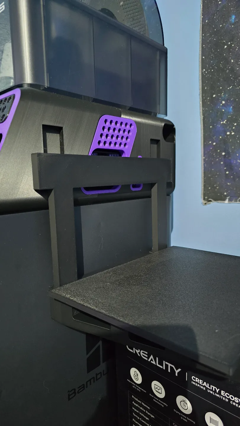 Creality Space Pi Dual Spool Dryer Mount - Free 3D Print Model - MakerWorld
