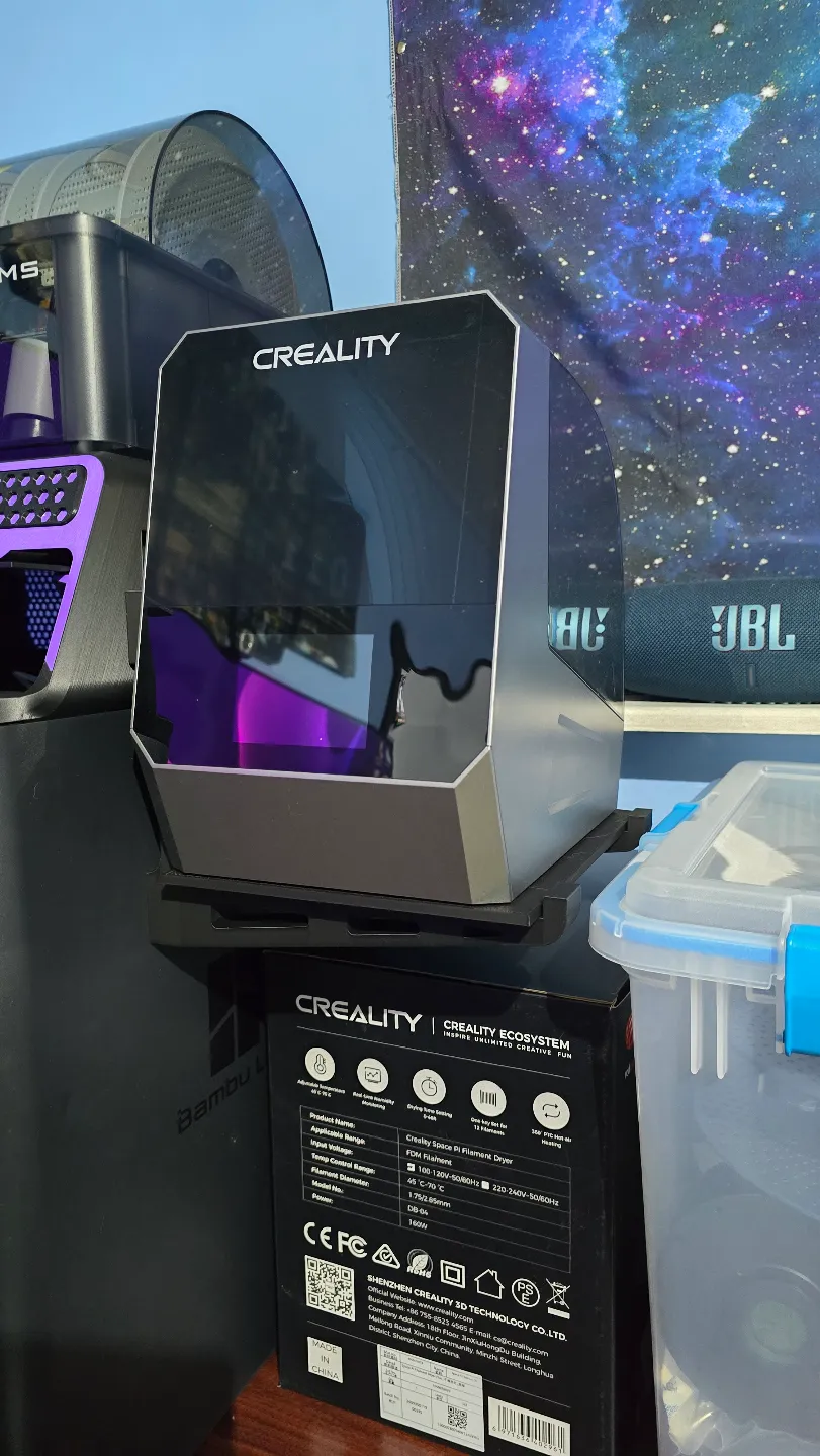 Creality Space Pi Dual Spool Dryer Mount by Skinward MakerWorld ...