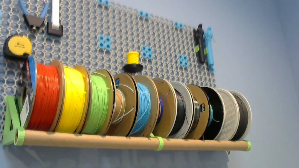 Multiboard filament rack w/ one rod by sam100090 - MakerWorld