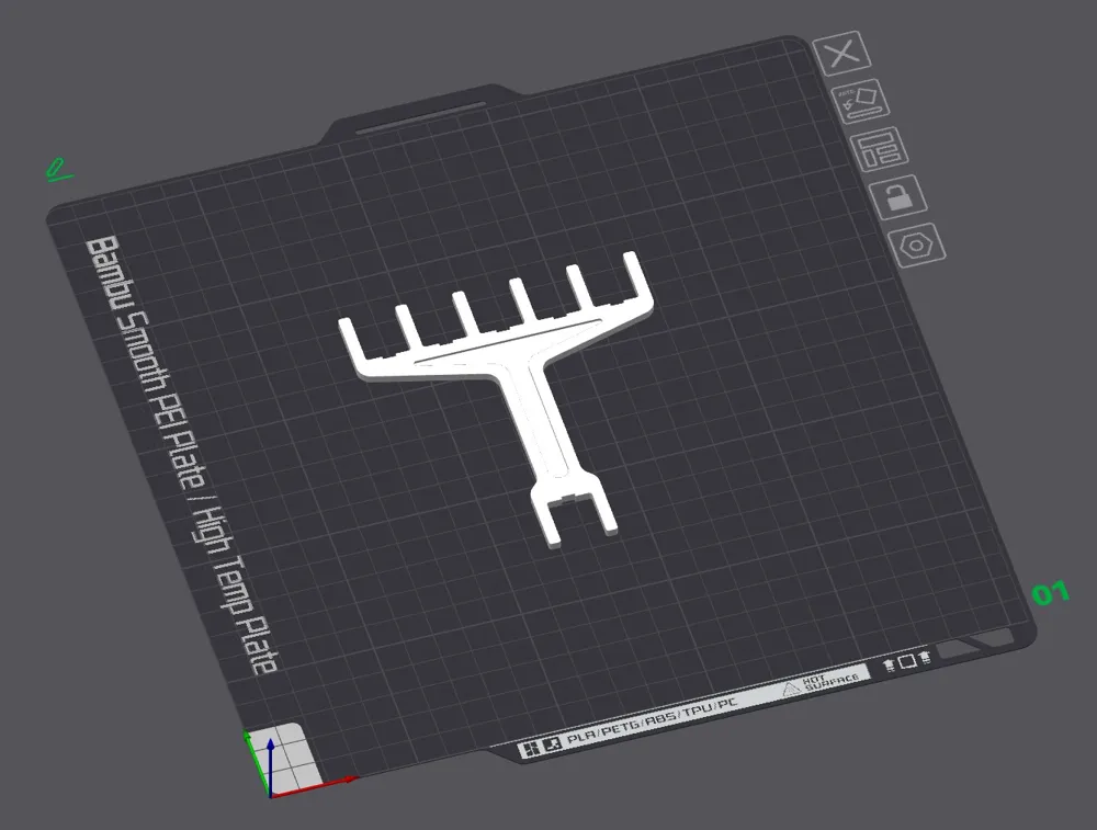 Mechanical Keyboard Switch Plate Fork by marmech - MakerWorld