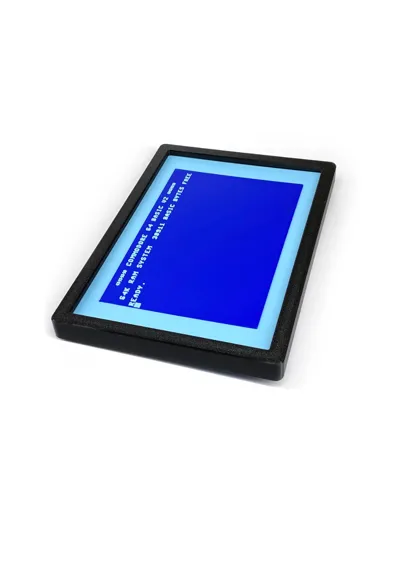 Commodore 64 - C64 Boot Screen Wall Art Remixed by Wing-Art - MakerWorld