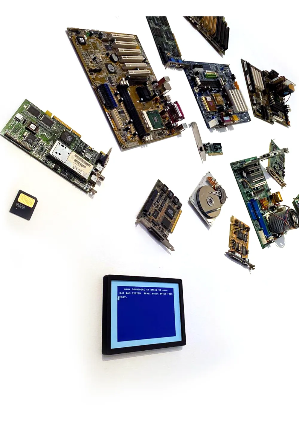 Commodore 64 - C64 Boot Screen Wall Art Remixed by Wing-Art - MakerWorld