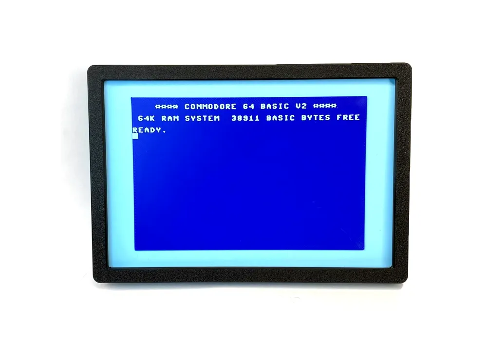 Commodore 64 - C64 Boot Screen Wall Art Remixed by Wing-Art - MakerWorld