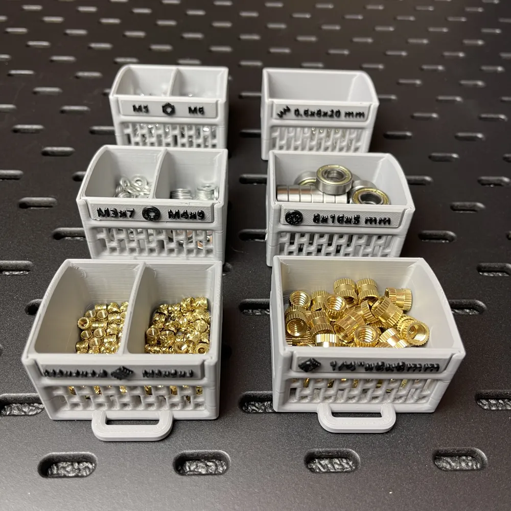 Tilt drawers for Skådis - Modular - Free 3D Print Model - MakerWorld