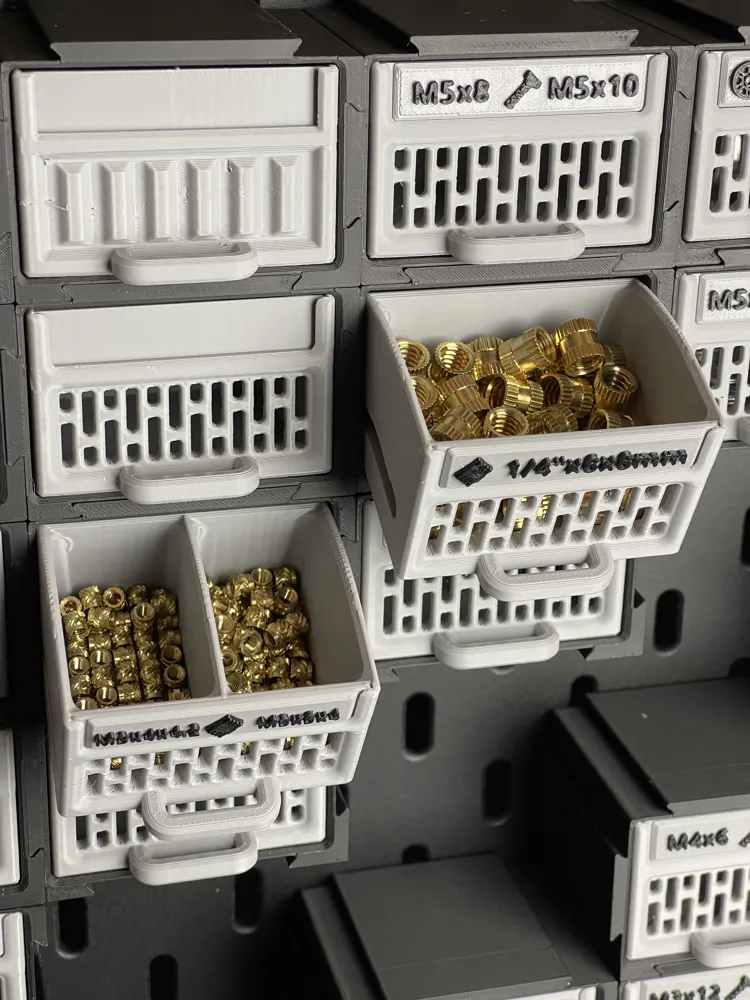 Tilt drawers for Skådis - Modular - Free 3D Print Model - MakerWorld