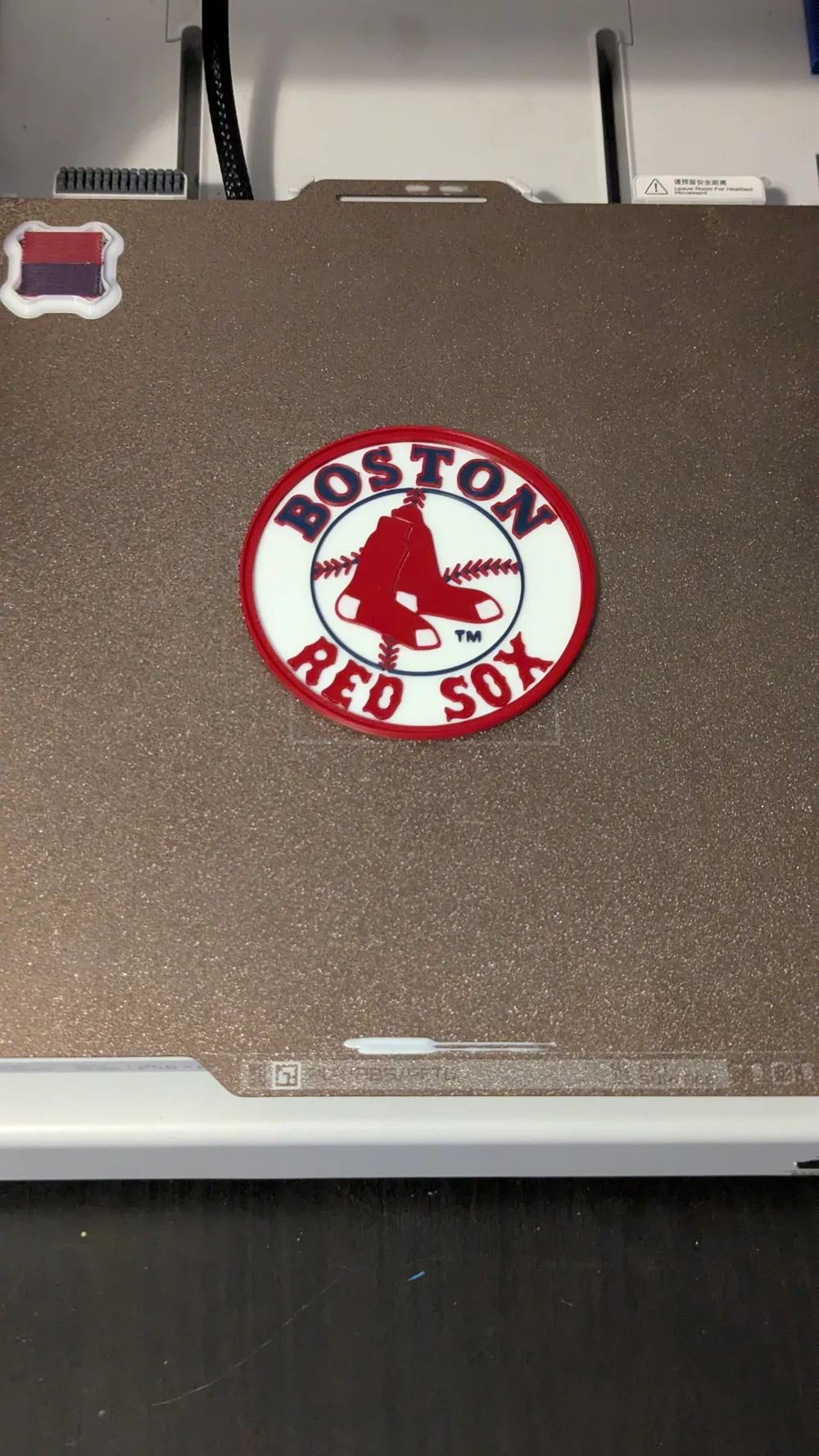 Boston Red Sox 3D Stackable Coaster - Free 3D Print Model - MakerWorld