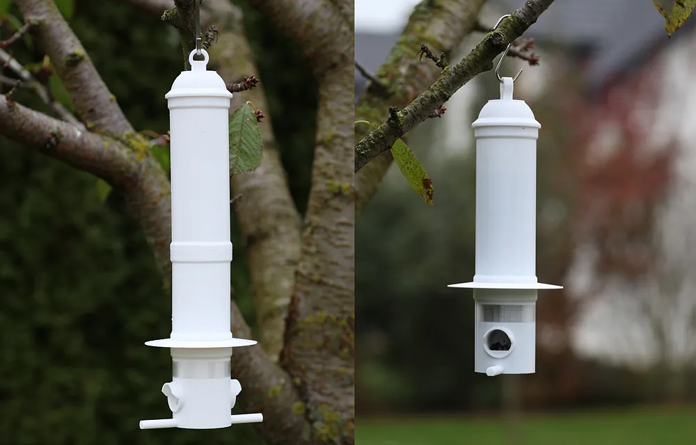 Sunflower Seed Bird Feeder (modular) by PYXIS MakerWorld: Download Free ...