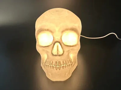 Deluxe Gothic Skull USB LED Lamp - Bambu LED Kit by BATTCAVE MakerWorld ...