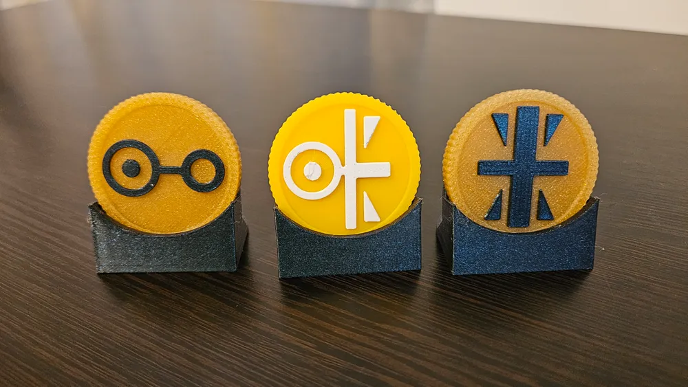 Digimon Power Coins Set 3 by MTFPrint - MakerWorld