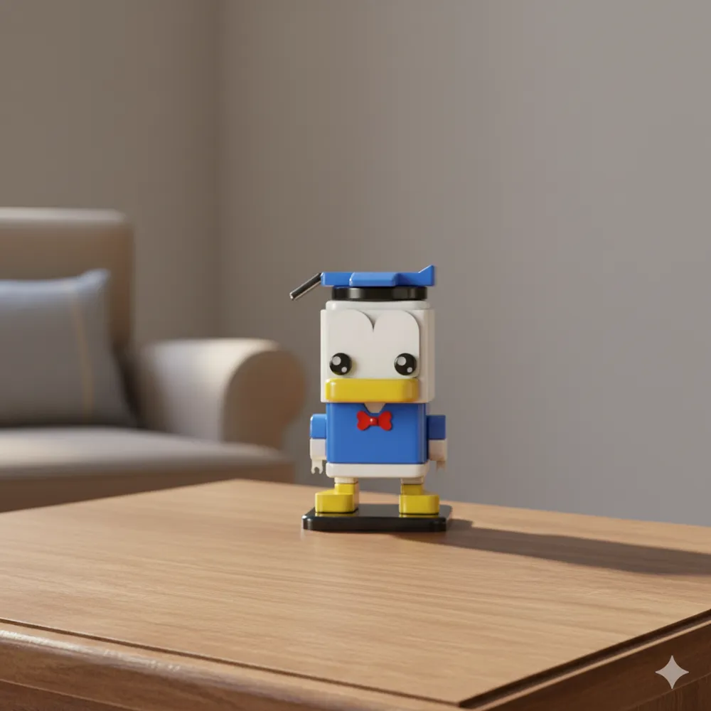 SQUARED DONALD DUCK - Free 3D Print Model - MakerWorld