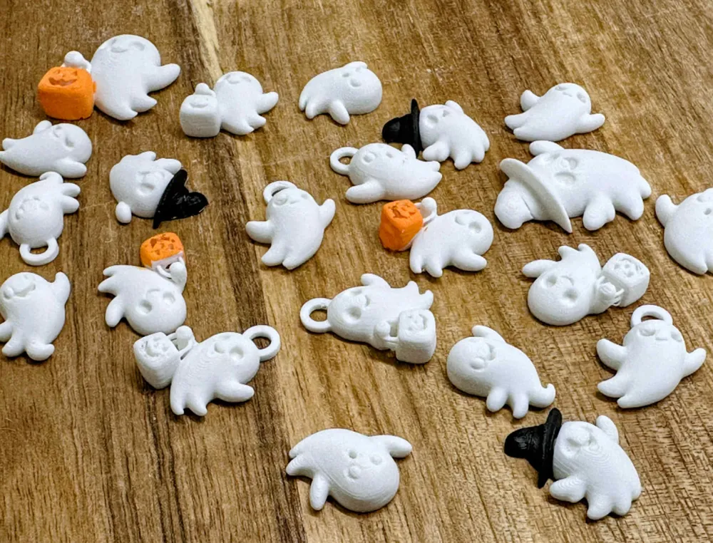 Ghost Charms jewelry craft diy - Free 3D Print Model - MakerWorld