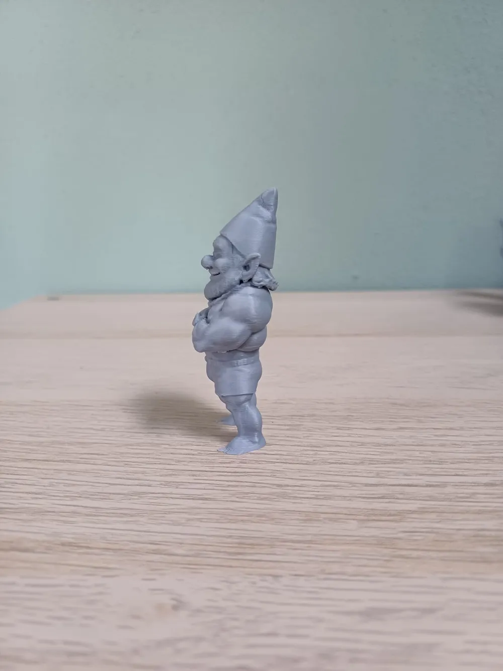 Muscular Gnome Bodybuilder by Koffiekoek MakerWorld: Download Free 3D ...