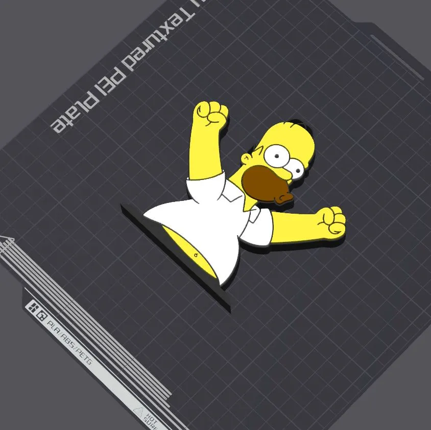 Homer Simpson by 5kyrunn3r - MakerWorld