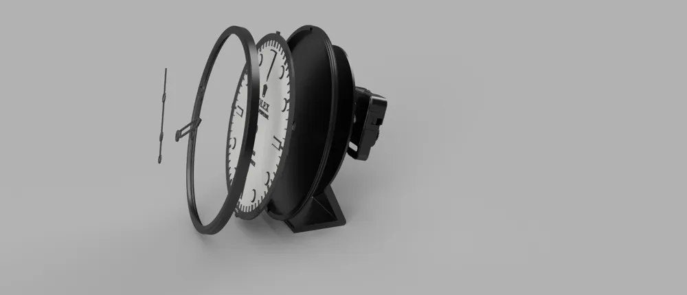 Rolex Style Clock - Free 3D Print Model - MakerWorld