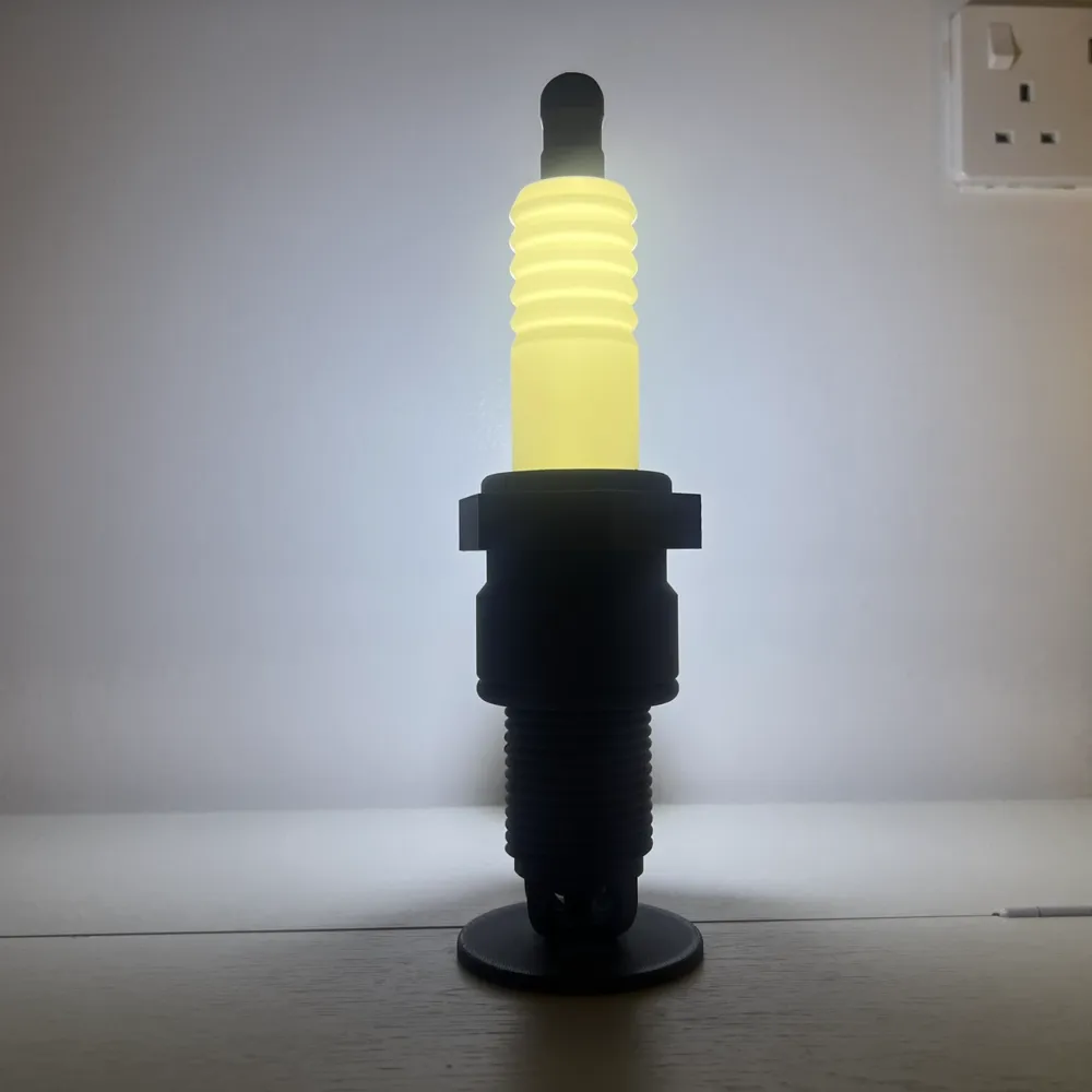 Spark Plug Lamp by Xander Designs - MakerWorld