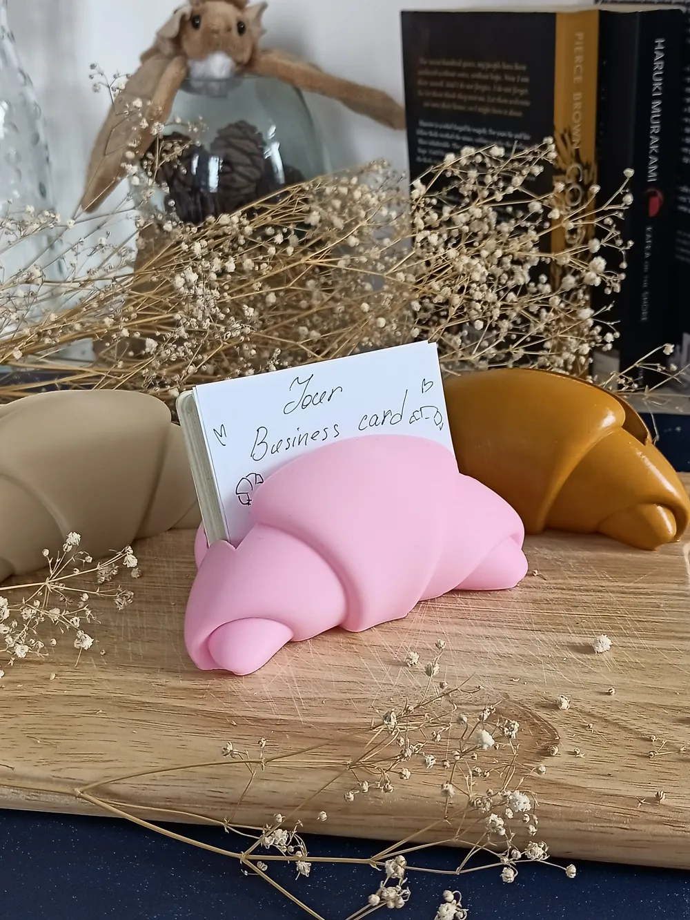 Croissant Business Card Holder by Canialon MakerWorld: Download Free 3D ...