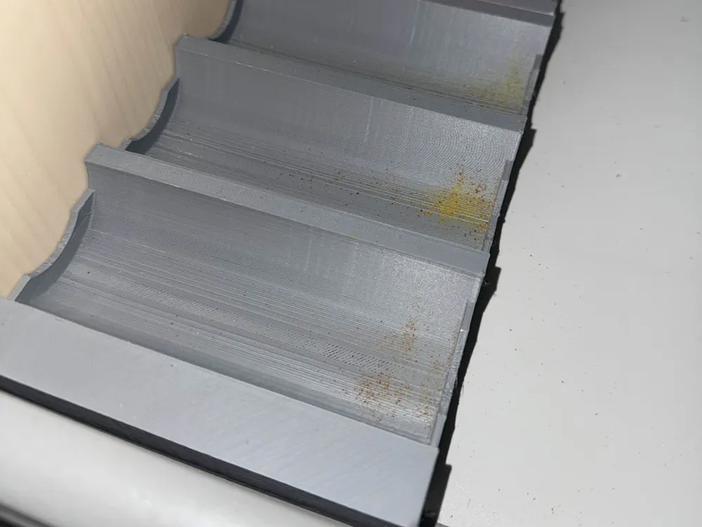 Spice Drawer Organizer - 9 Jars / 51cm - Free 3D Print Model - MakerWorld