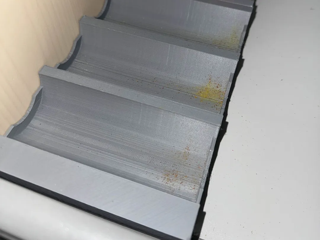 Spice Drawer Organizer - 9 Jars / 51cm - Free 3D Print Model - MakerWorld