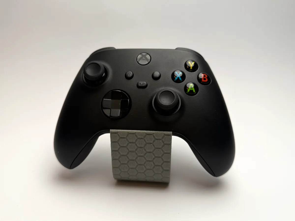 Stand for Xbox Controller with Hexagon Pattern - Free 3D Print Model ...