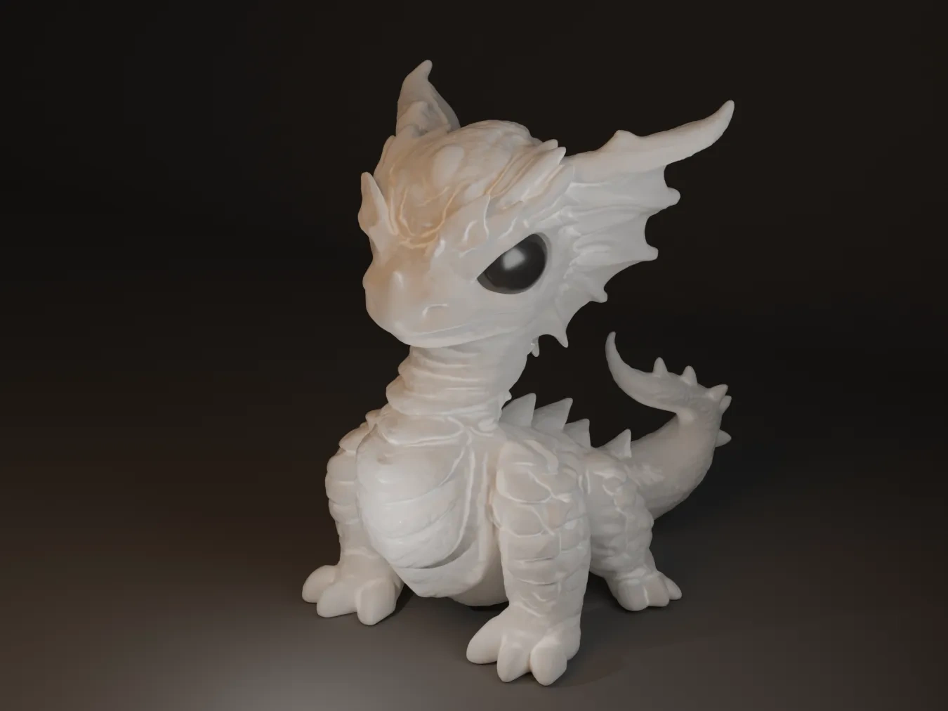 Miniature Cute Little Earth Dragon Model by 梧桐 MakerWorld: Download ...