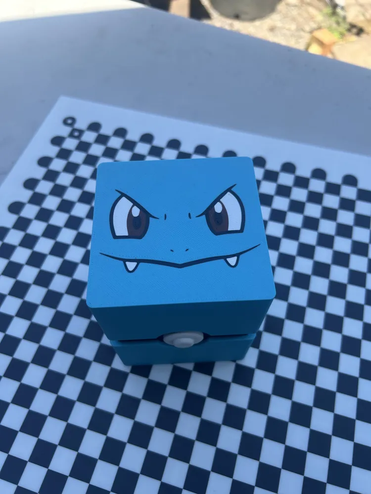 Wartortle - Pokemon Character Themed Deck Boxes - Free 3D Print Model ...