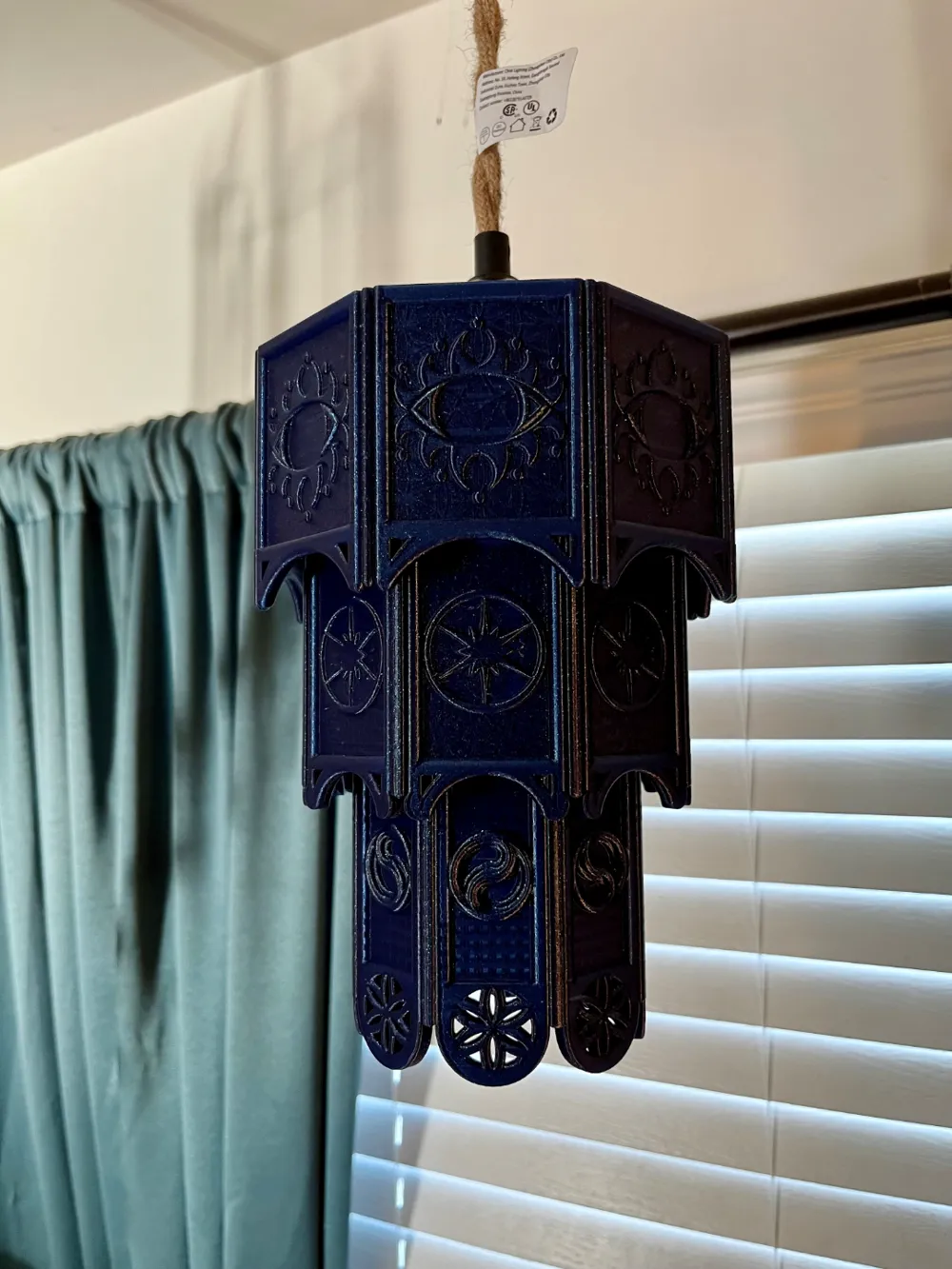 Trippy Three Tier Geometric LED Pendant Lamp/Light by K-Printz3D ...