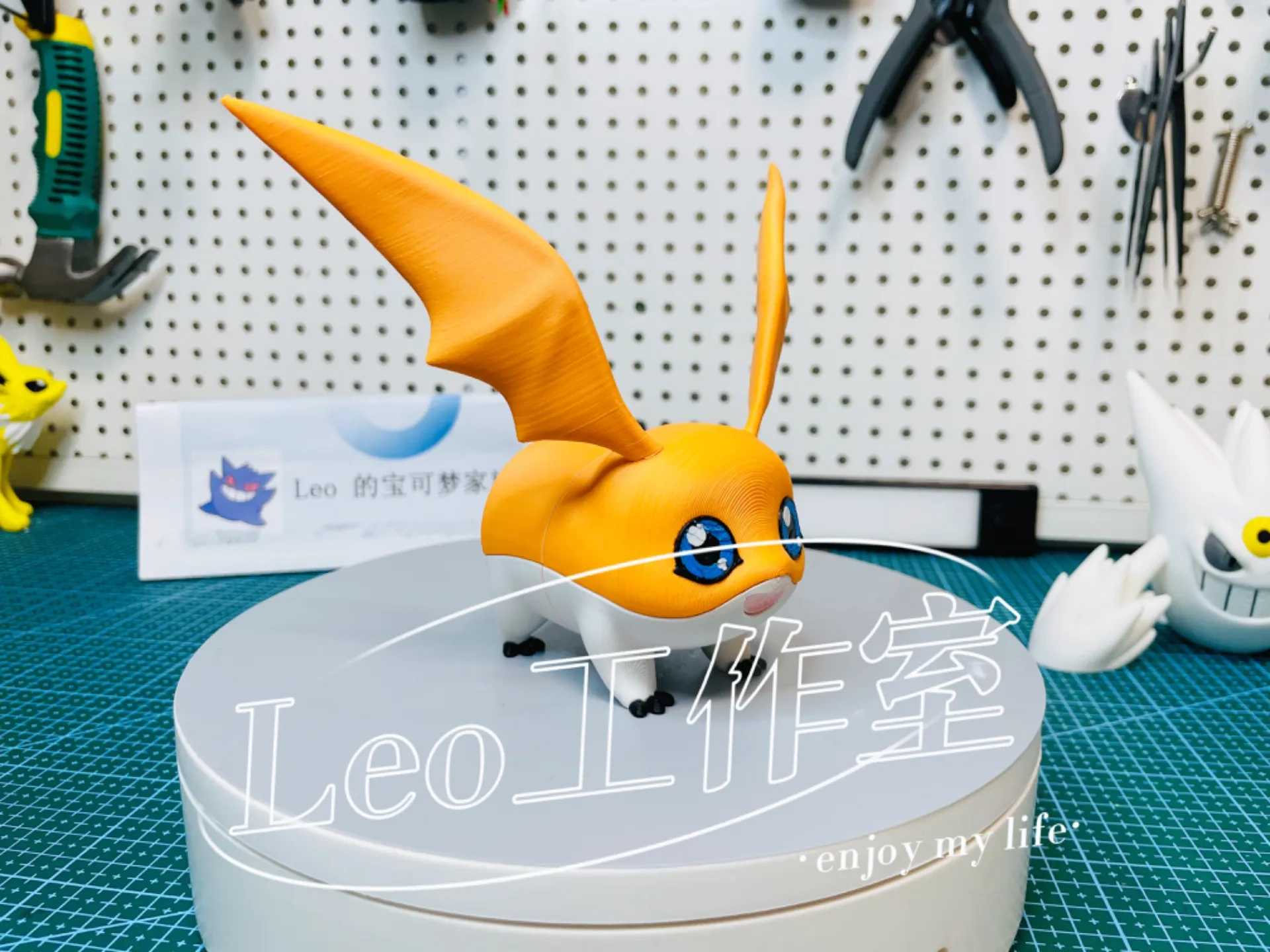 Digimon - Patamon (Assembled) Digimon by 手残的Leo - MakerWorld