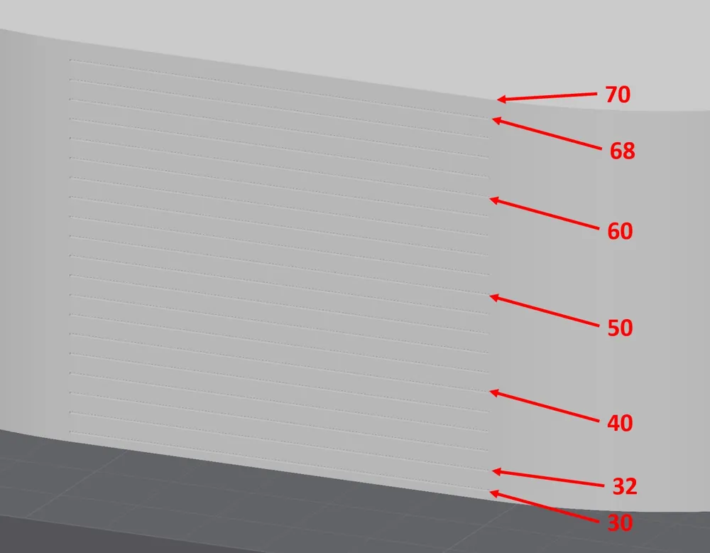 0.6 Bambu Slicer 2.2 Max Flow Test - Up to 70mm3/s Remixed by ...