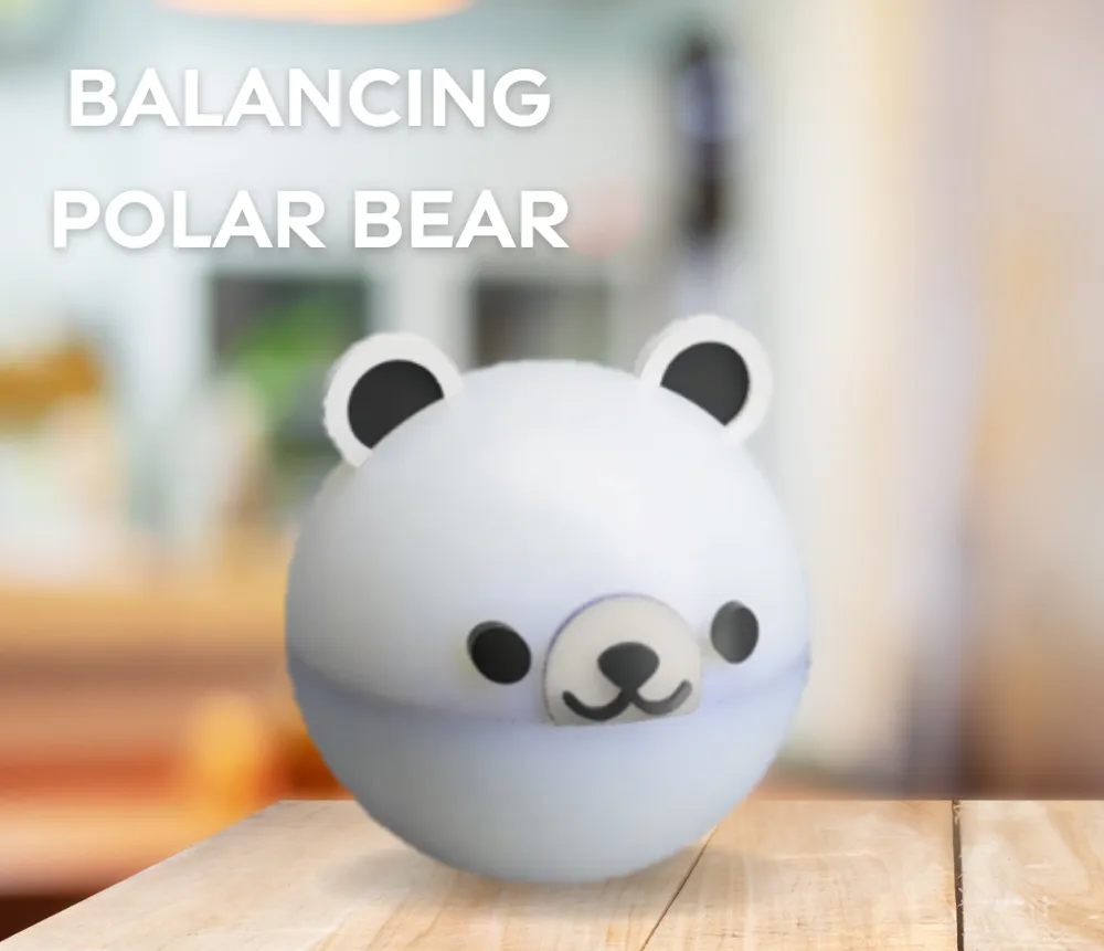 Balancing Polar Bear by Jake - MakerWorld