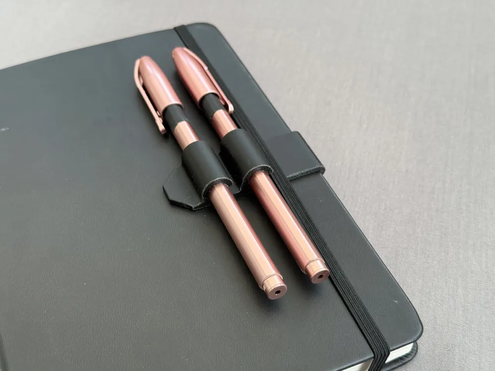 Dual Pen Holder for Bullet Journal Diary Notepad by raymanengland ...