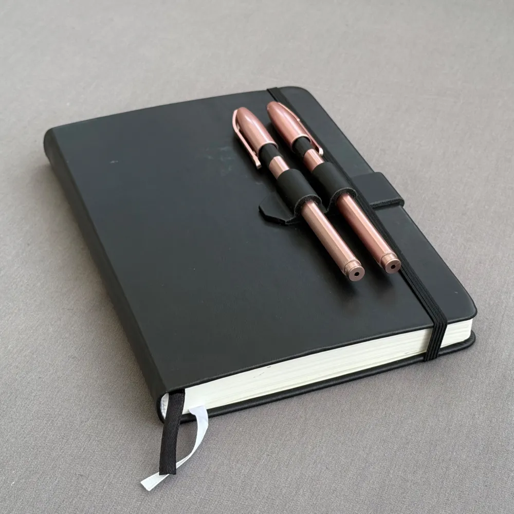 Dual Pen Holder for Bullet Journal Diary Notepad by raymanengland ...