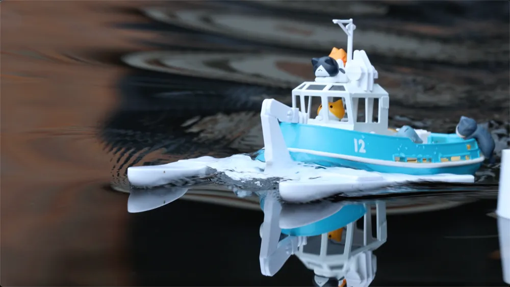 "CLAMP" system for rc tugboat 686 by feng - MakerWorld