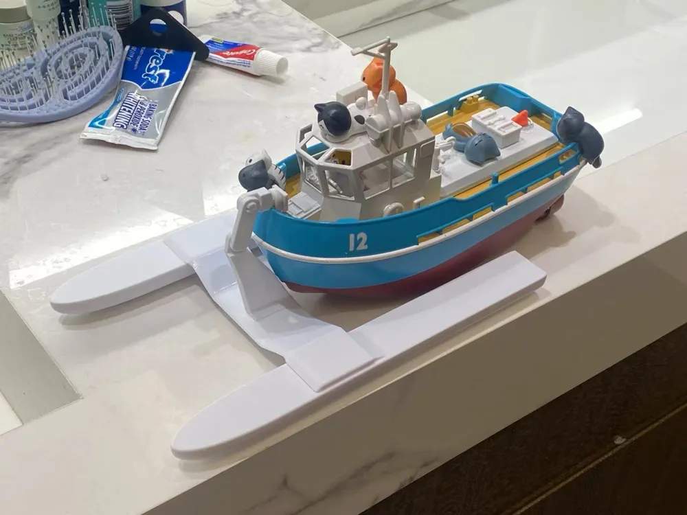 "CLAMP" system for rc tugboat 686 by feng - MakerWorld