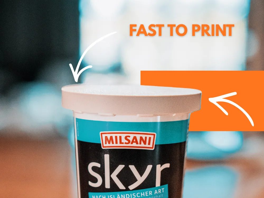 Skyr Yogurt Lid / Joghurtdeckel zum verschließen – Kostenloses 3D ...