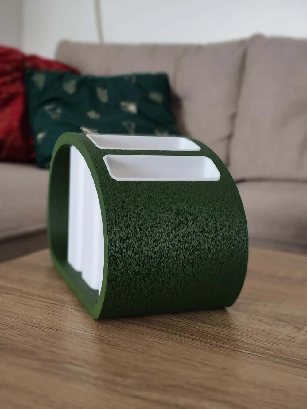 Storage box for 4 remote controls + phone - Free 3D Print Model ...