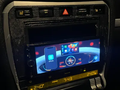 Cayenne 957 centre console trim for 2 din headunit - Free 3D Print ...