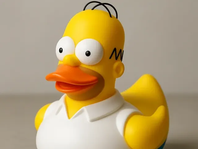 Homer simpson duck - Free 3D Print Model - MakerWorld