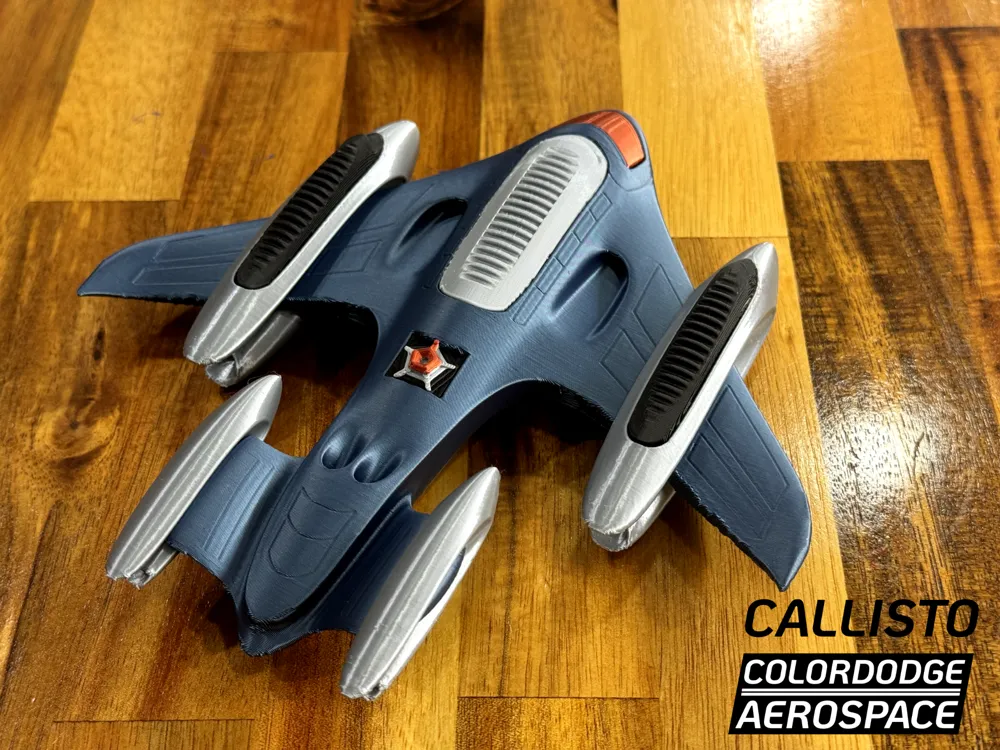 Colordodge Aerospace Callisto Toy Spaceplane Kit by colordodge - MakerWorld