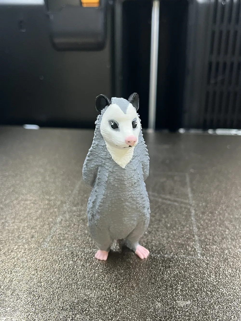 Melancholy Opossum Charm/Keychain - Free 3D Print Model - MakerWorld