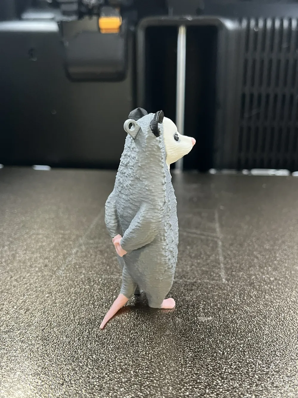 Melancholy Opossum Charm/Keychain - Free 3D Print Model - MakerWorld