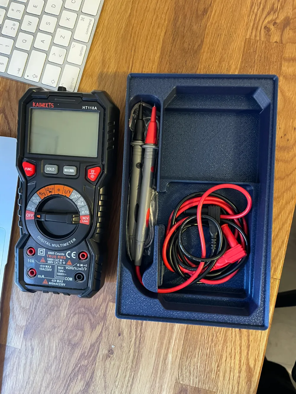 Gridfinity multimeter holder by skrivkunnig MakerWorld: Download Free 3D Models