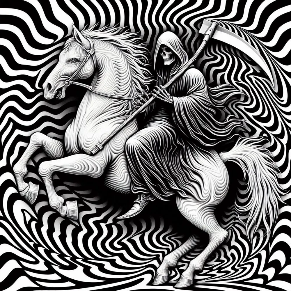 Grim Reaper Visual Illusion by ABUNDANT 3D - MakerWorld