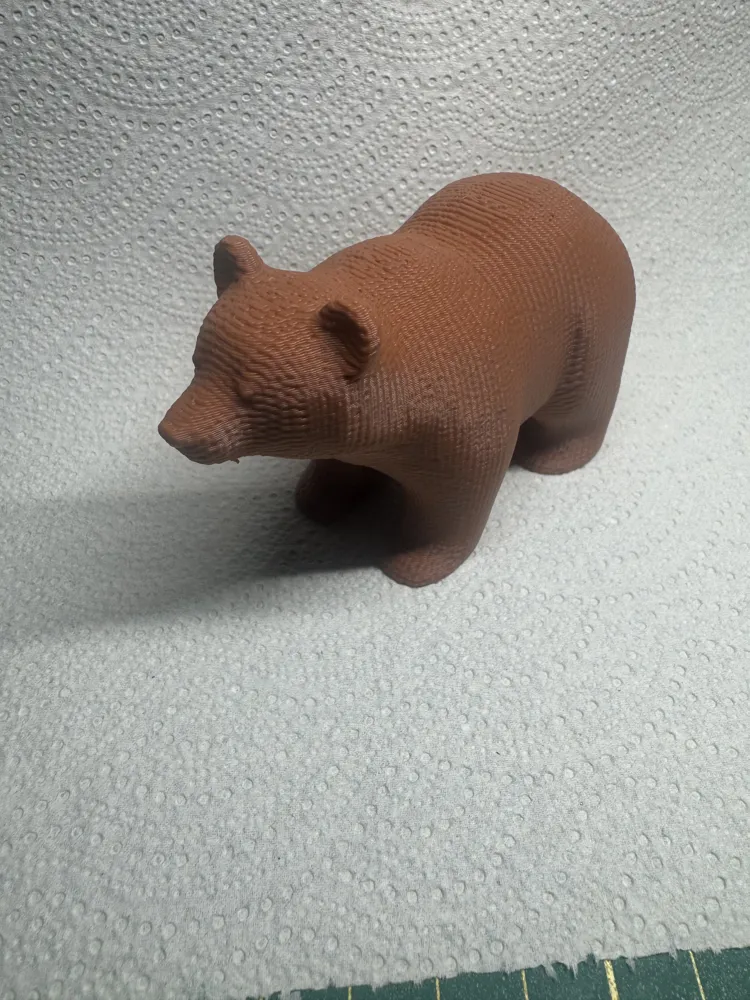 Texturierter Bär - Moderner geometrischer Stil – Kostenloses 3D ...