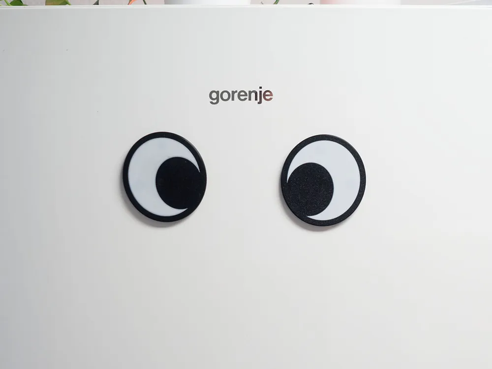 Funny Googly Eyes Fridge Magnet by Leif3D - MakerWorld
