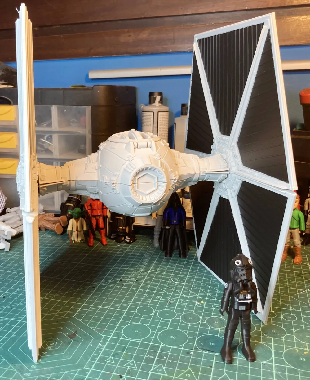 TIE fighter by Playaction MakerWorld: Download Free 3D Models