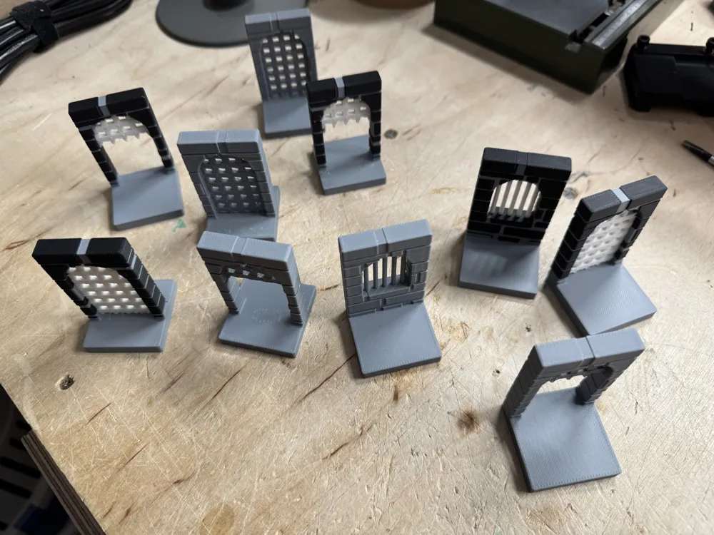 DnD Gitter MK1 – Kostenloses 3D-Druckmodell – MakerWorld